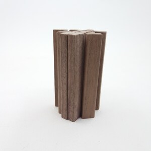 10 Unfinished Wood Rectangle for Wood Crafts, Solid Wooden Rectangle ...
