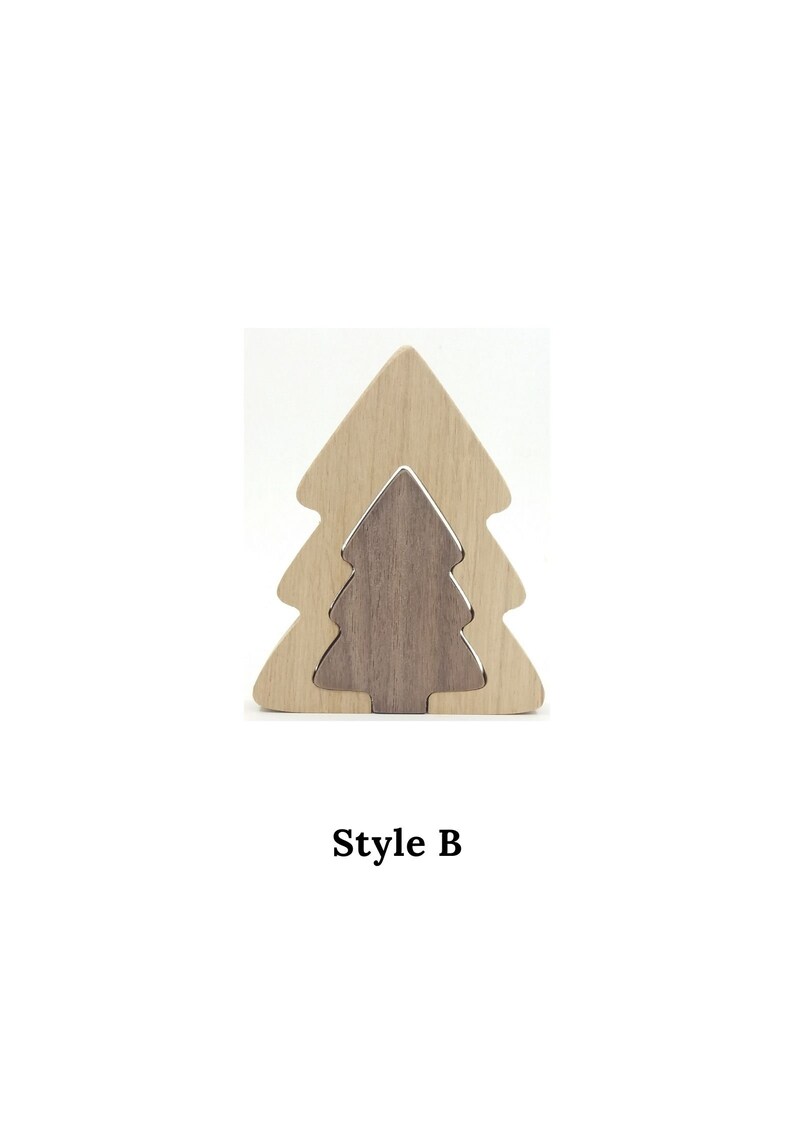 Decorative Wood Tree Wooden Tree Shape Tiered Wooden Trees - Etsy