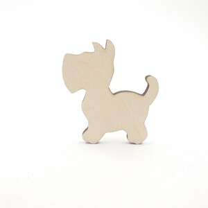 10 Dog Wood Animal Shapes, Dog for Crafts, Wood Cut Shapes, Unfinished ...
