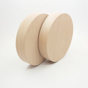 Circle Wood Cutout 6'', Unfinished Wood, Craft Wood Circle, Circles for ...