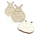 10 Ladybug Wood Ladybug Shape for Crafts and Decoration - Etsy