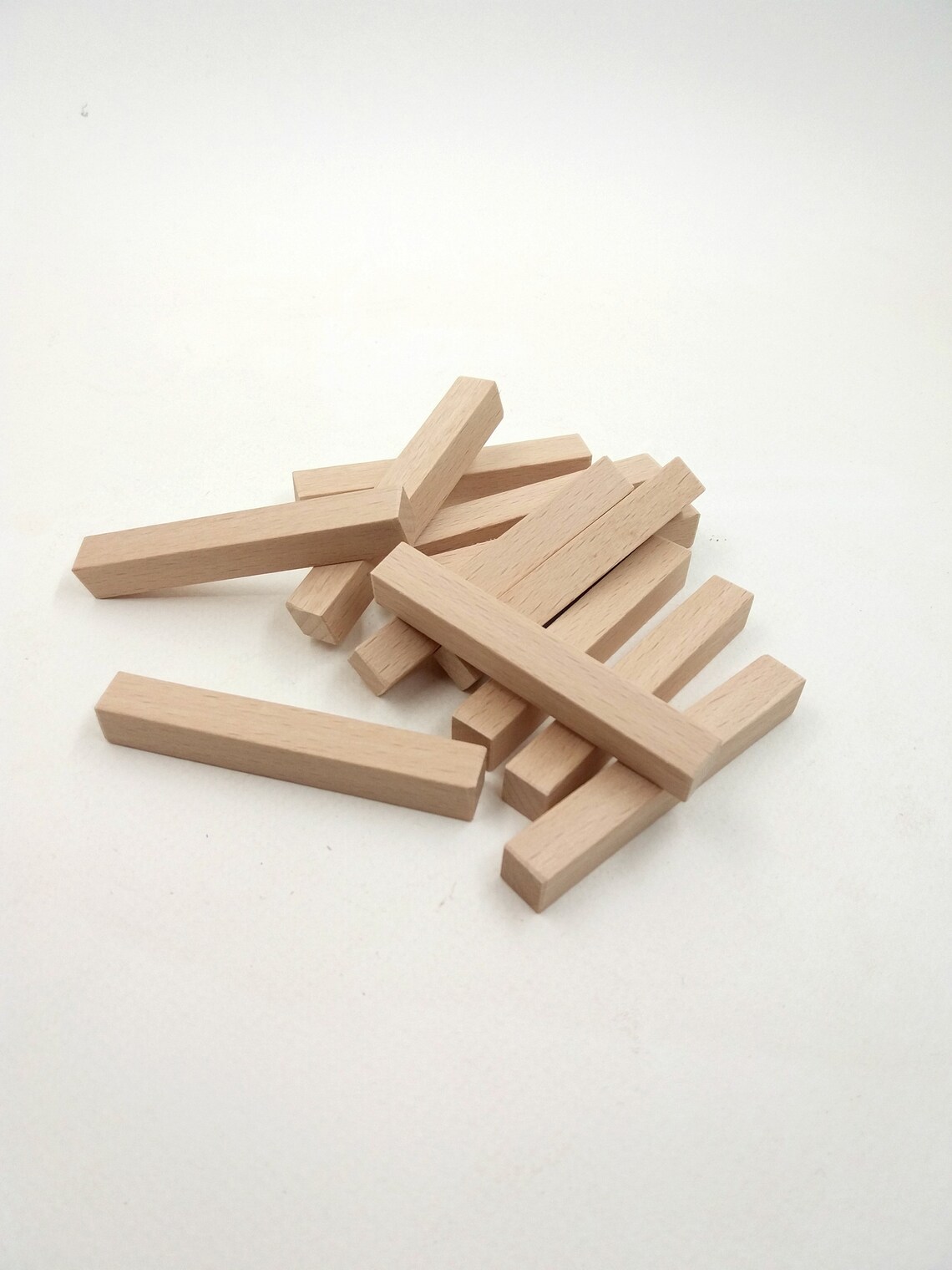 10 Unfinished Wood Rectangles, Wooden Rectangles DIY Craft Supplies ...