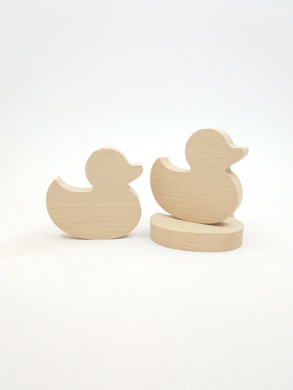 Wood Duck, Wooden Duch Shape, Wood Kids Duck Figurine, Nursery Decor ...