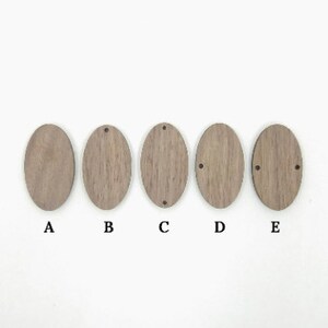 10 Oval Wooden Craft Circles, DIY Craft Supplies Wood Ovals, Wood ...