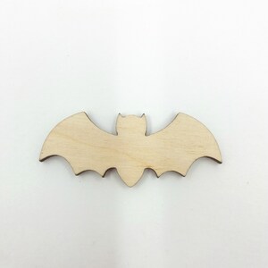 10 Bat Shape, Laser Cut Halloween Bat Shape, Bat Cutouts, Halloween ...