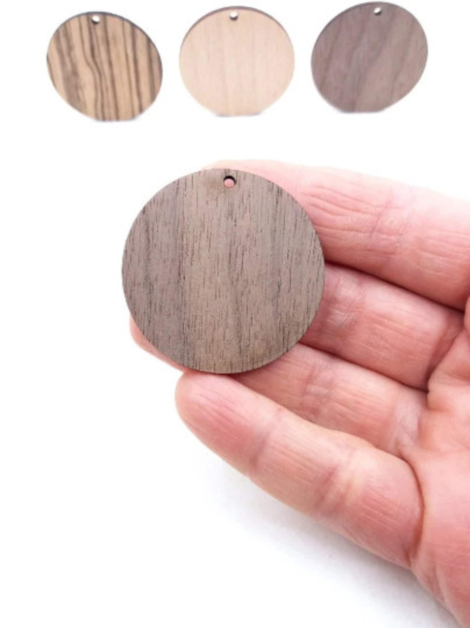 Wood Unfinished Circle Blanks Wooden Circles Supplies for - Etsy