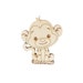 2 Monkey, Wood Monkey Cut Out Shape, Baby Monkey Wall Decoration, Baby ...