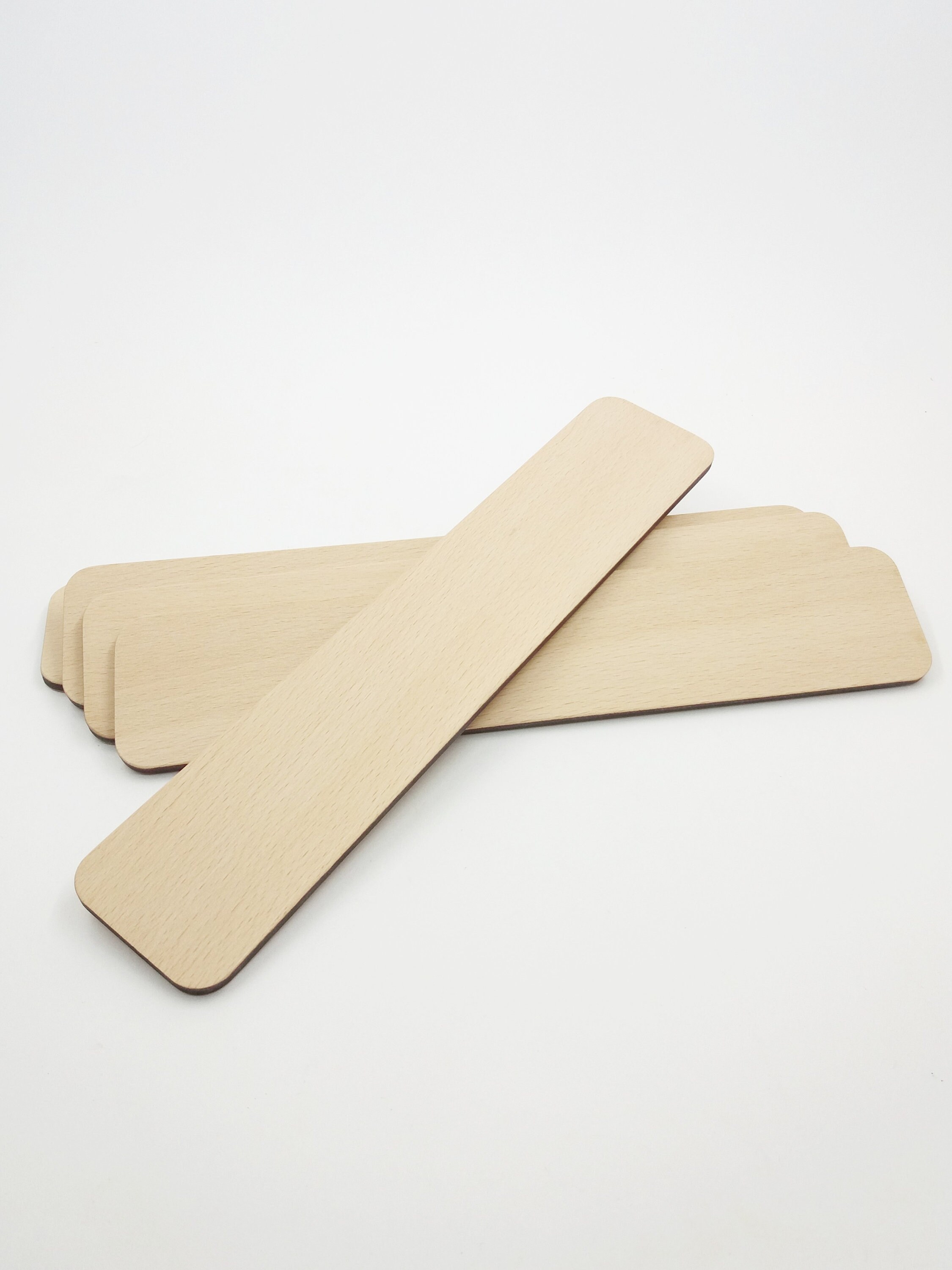 2 Wood Rectangles Wood Shape Rectangle for Craft Supply | Etsy