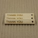 10 Wood Thank You, Wedding Wood Guest Thank You, Wooden Thank You Sign ...