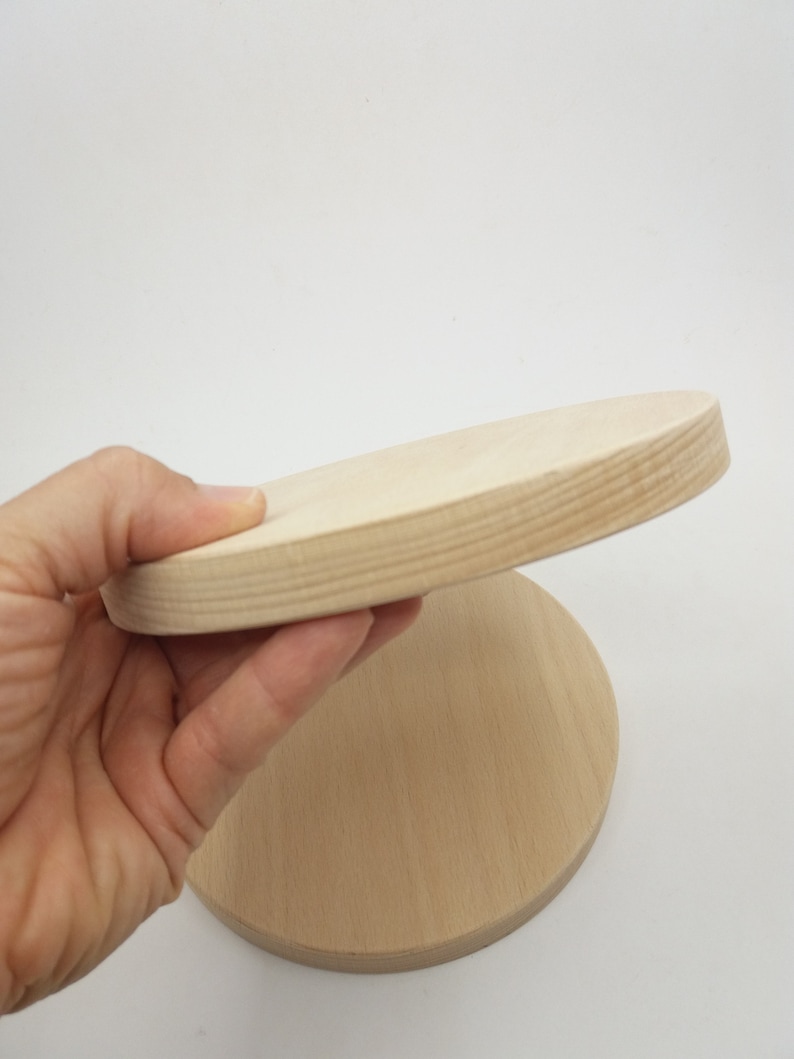 Wood Craft Circle Shape 15cm Diameter 15mm Thick Unfinished - Etsy
