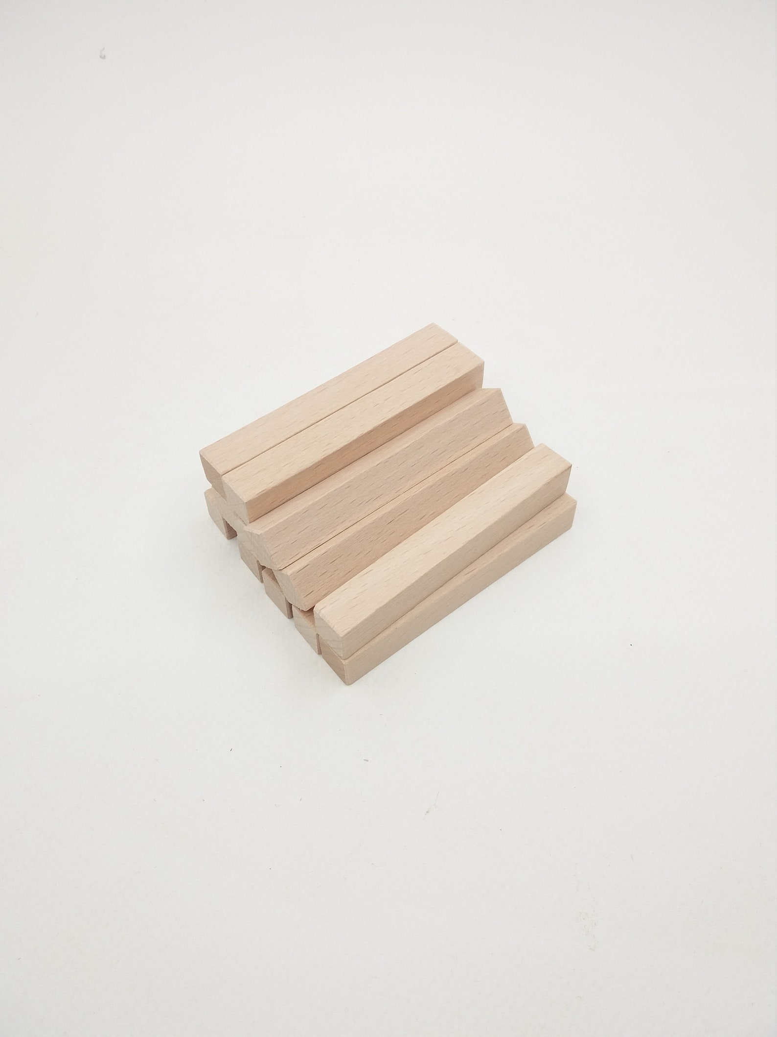 10 Unfinished Wood Rectangles Wooden Rectangles DIY Craft - Etsy