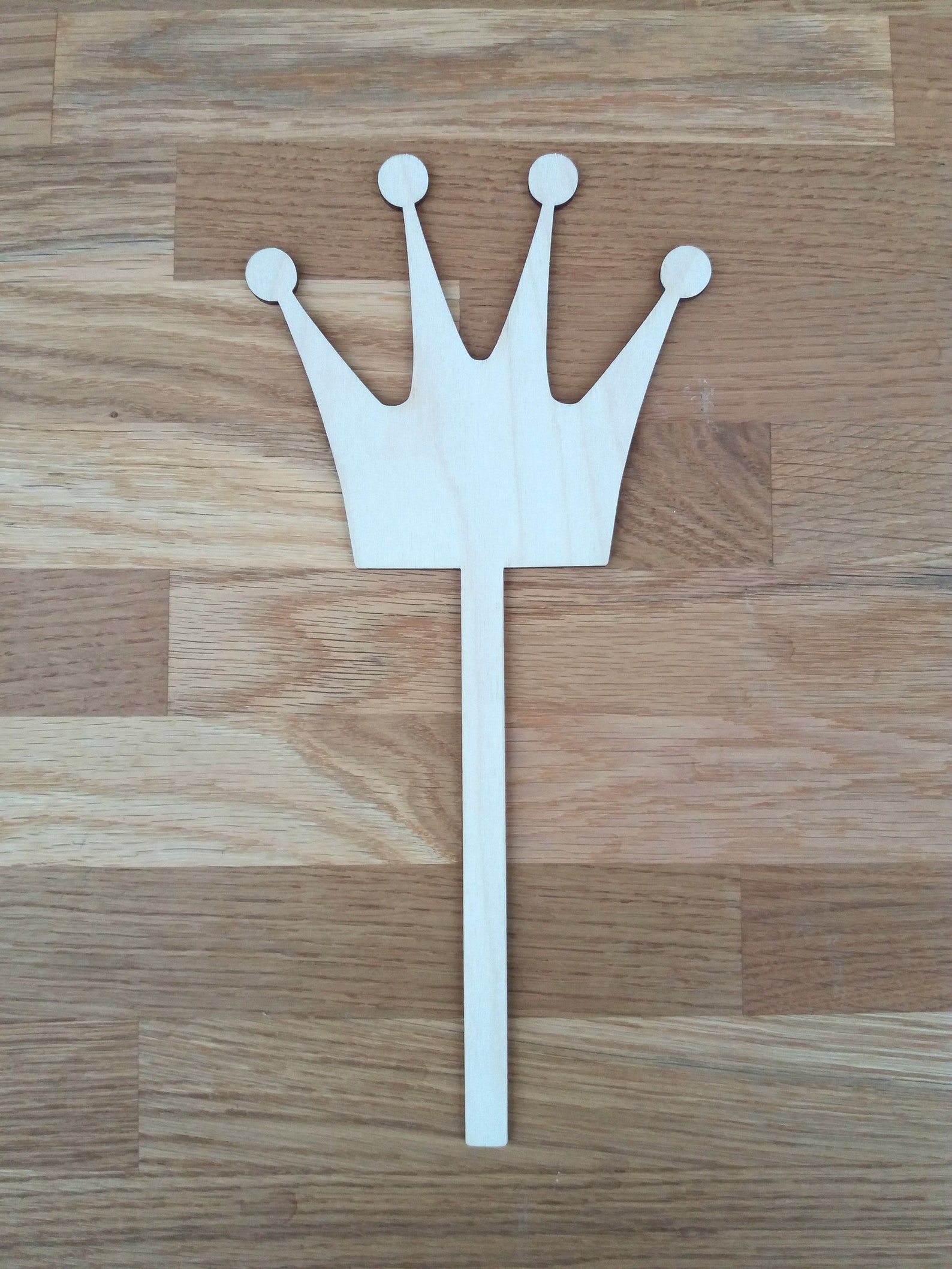 Crown Shape Wood Cut Out Unfinished Wooden Crowns Party Decorations ...