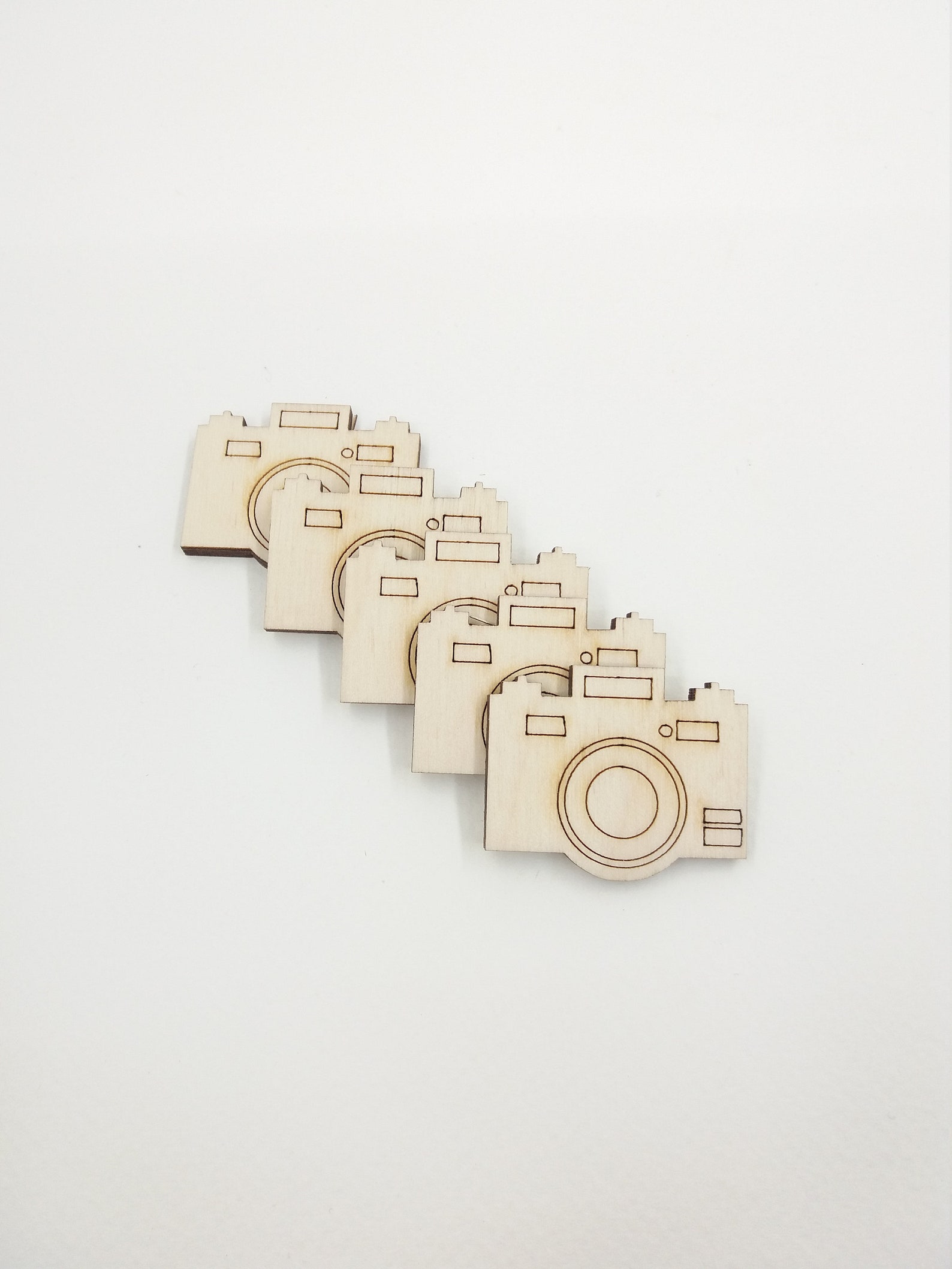 Camera Wood Camera Unfinished Cutout Shapes Wood Photo | Etsy