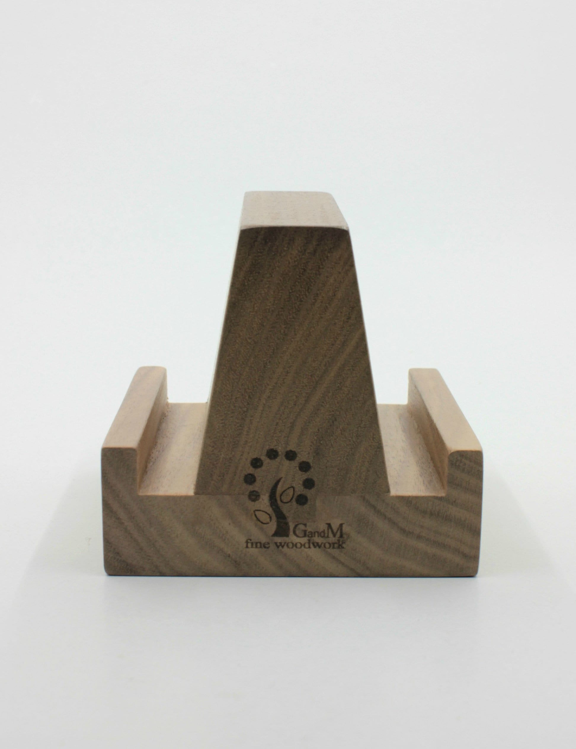 Walnut Wood Phone Holder Wood Phone Stand Wood Cell Phone | Etsy