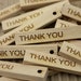 10 Wood Thank You, Wedding Wood Guest Thank You, Wooden Thank You Sign ...