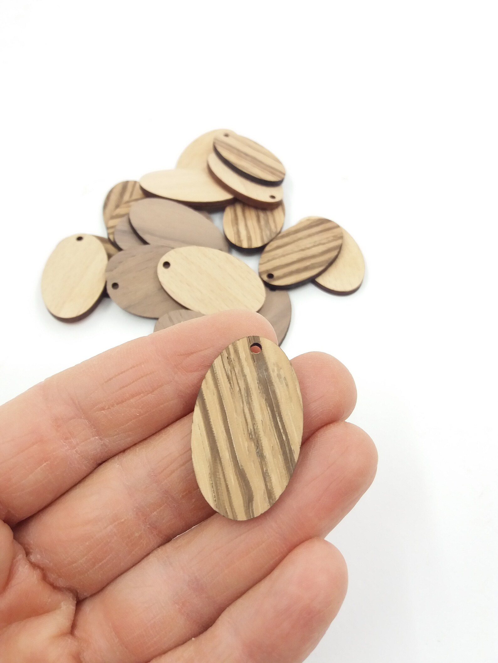 10 Oval Wooden Craft Circles DIY Craft Supplies Wood Ovals - Etsy