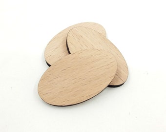 Oval Outline Shape 3 20 Oval Cut Out Wooden - Etsy