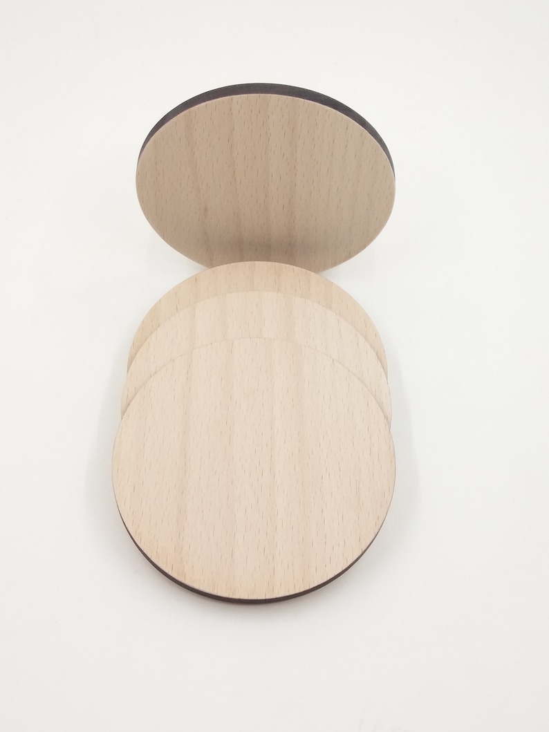 Wood Circle Blanks 4 Inch Wooden Unfinished Blank Circles - Etsy