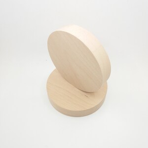 Circle Wood Cutout 6'', Unfinished Wood, Craft Wood Circle, Circles for ...