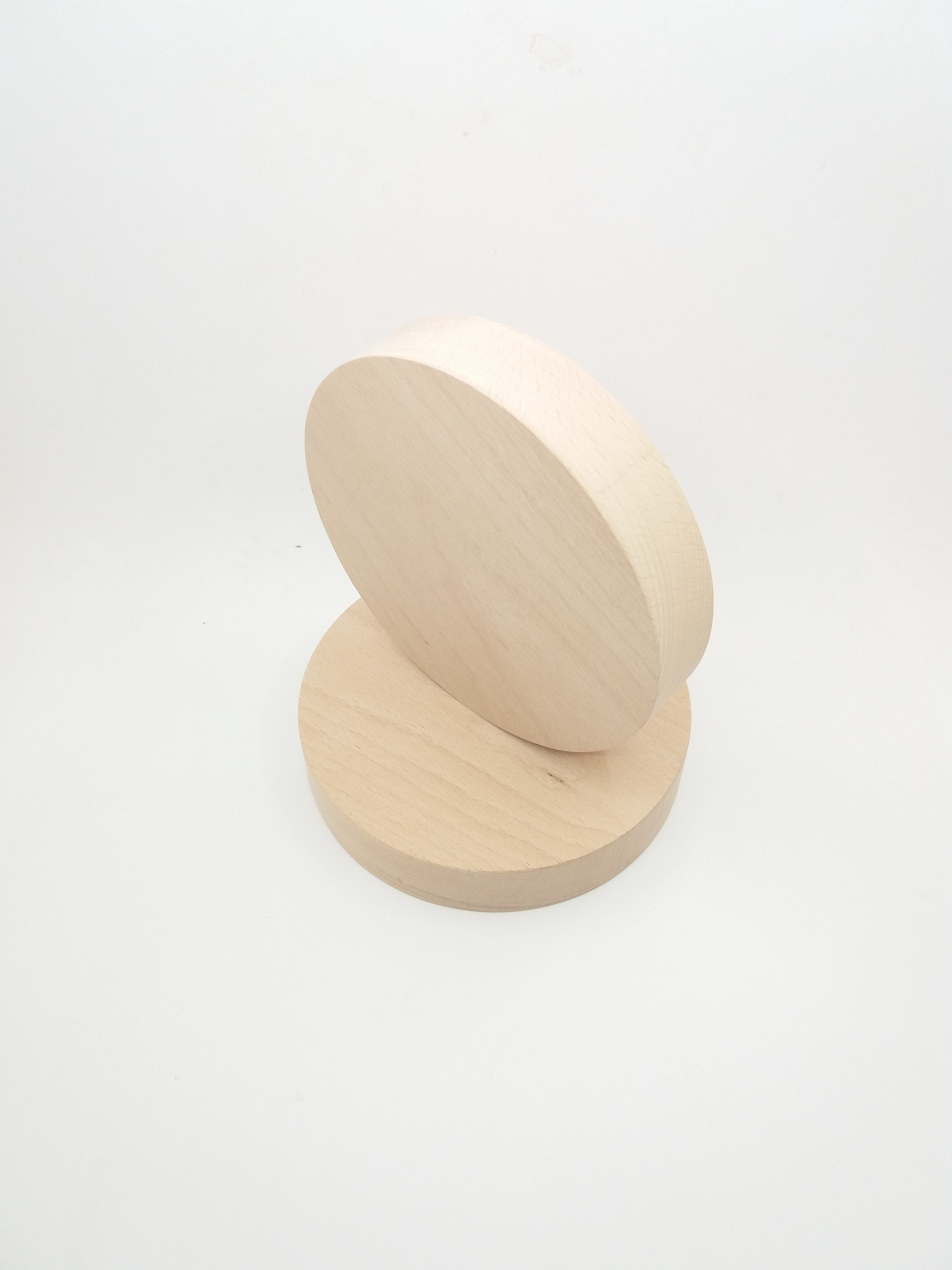 Circle Wood Cutout 6'' Unfinished Wood Craft Wood | Etsy