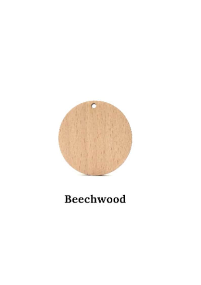 Wood Unfinished Circle Blanks Wooden Circles Supplies for - Etsy