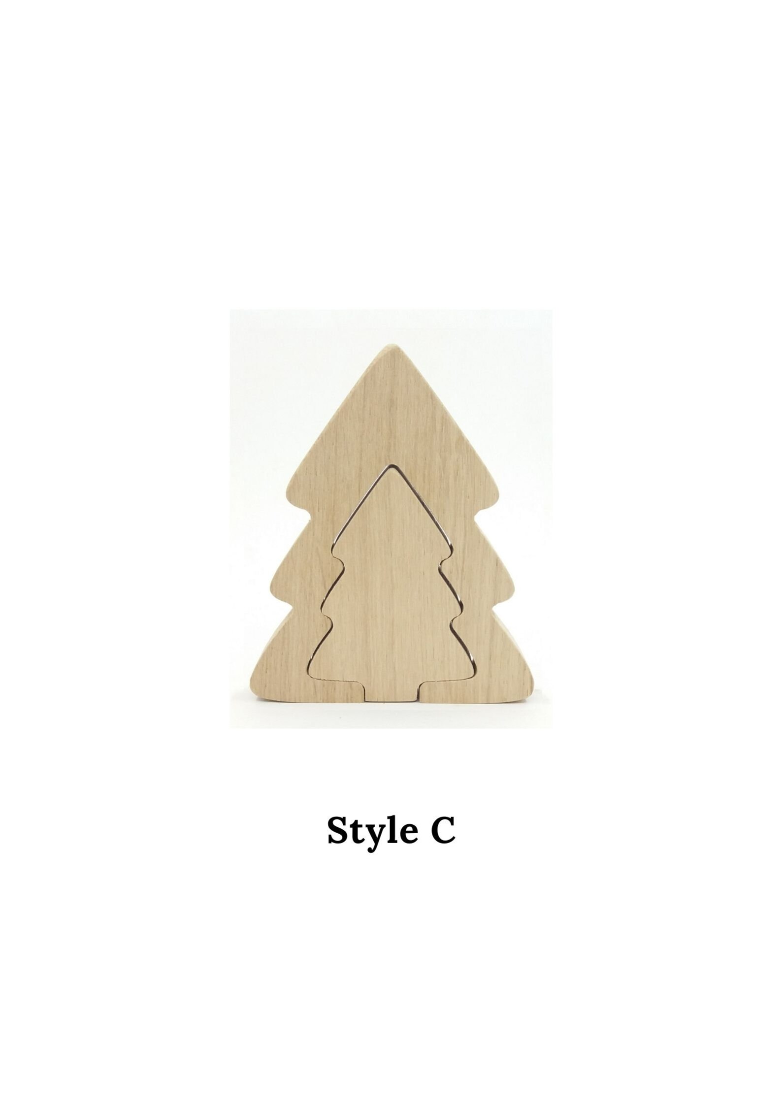 Decorative Wood Tree Wooden Tree Shape Tiered Wooden Trees - Etsy