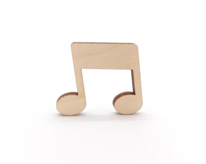 10 Music Notes, Wood. CHOOSE YOUR SIZE. Decoration, Music, Teacher ...