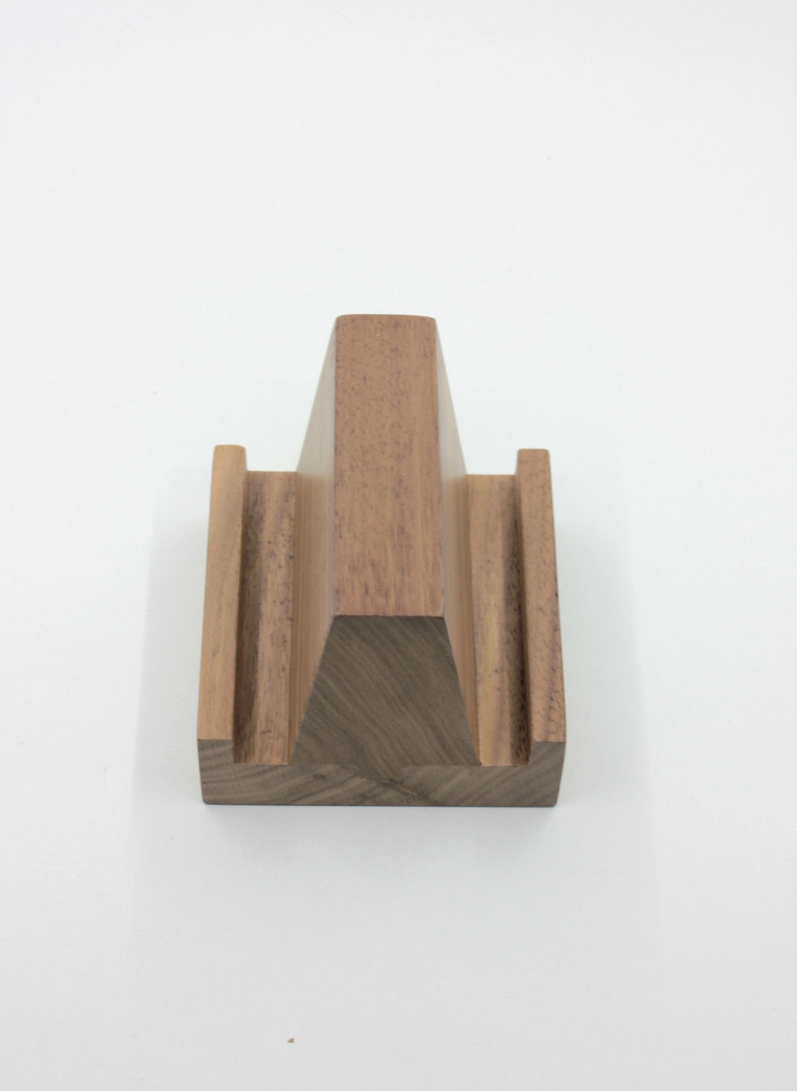 Walnut Wood Phone Holder Wood Phone Stand Wood Cell Phone - Etsy