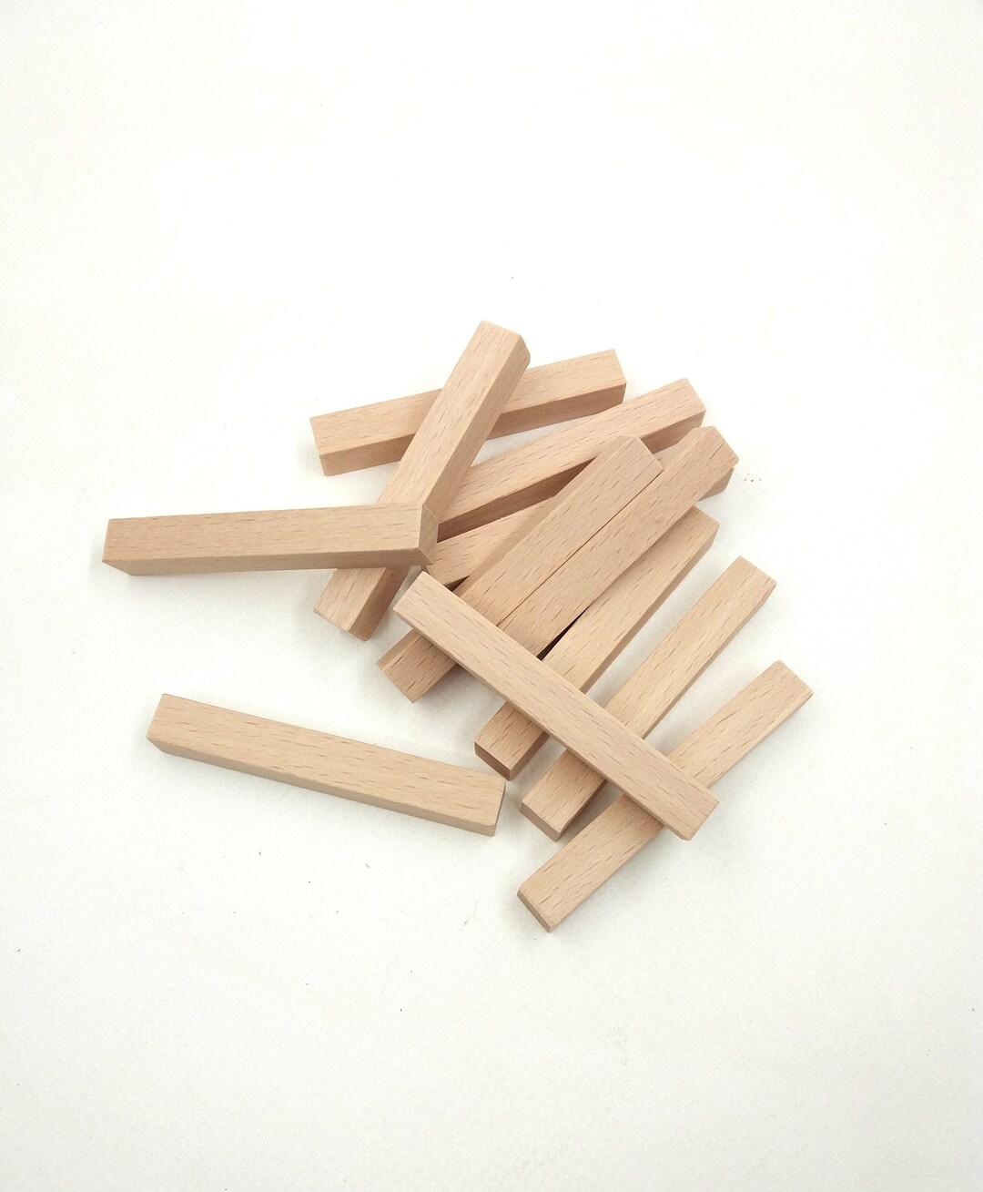 10 Unfinished Wood Rectangles, Wooden Rectangles DIY Craft Supplies ...