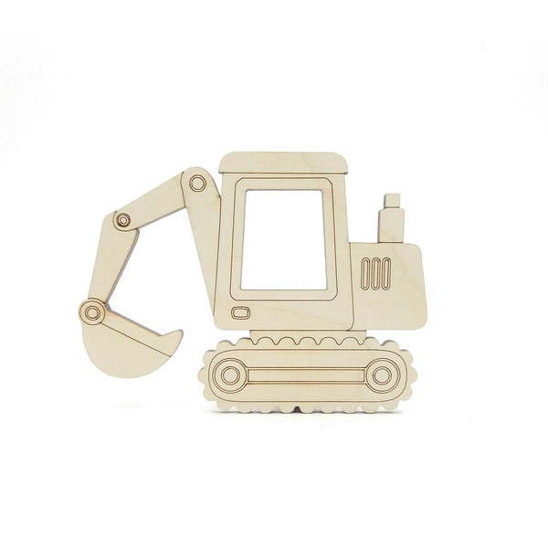 Laser Cut Construction Truck - Etsy
