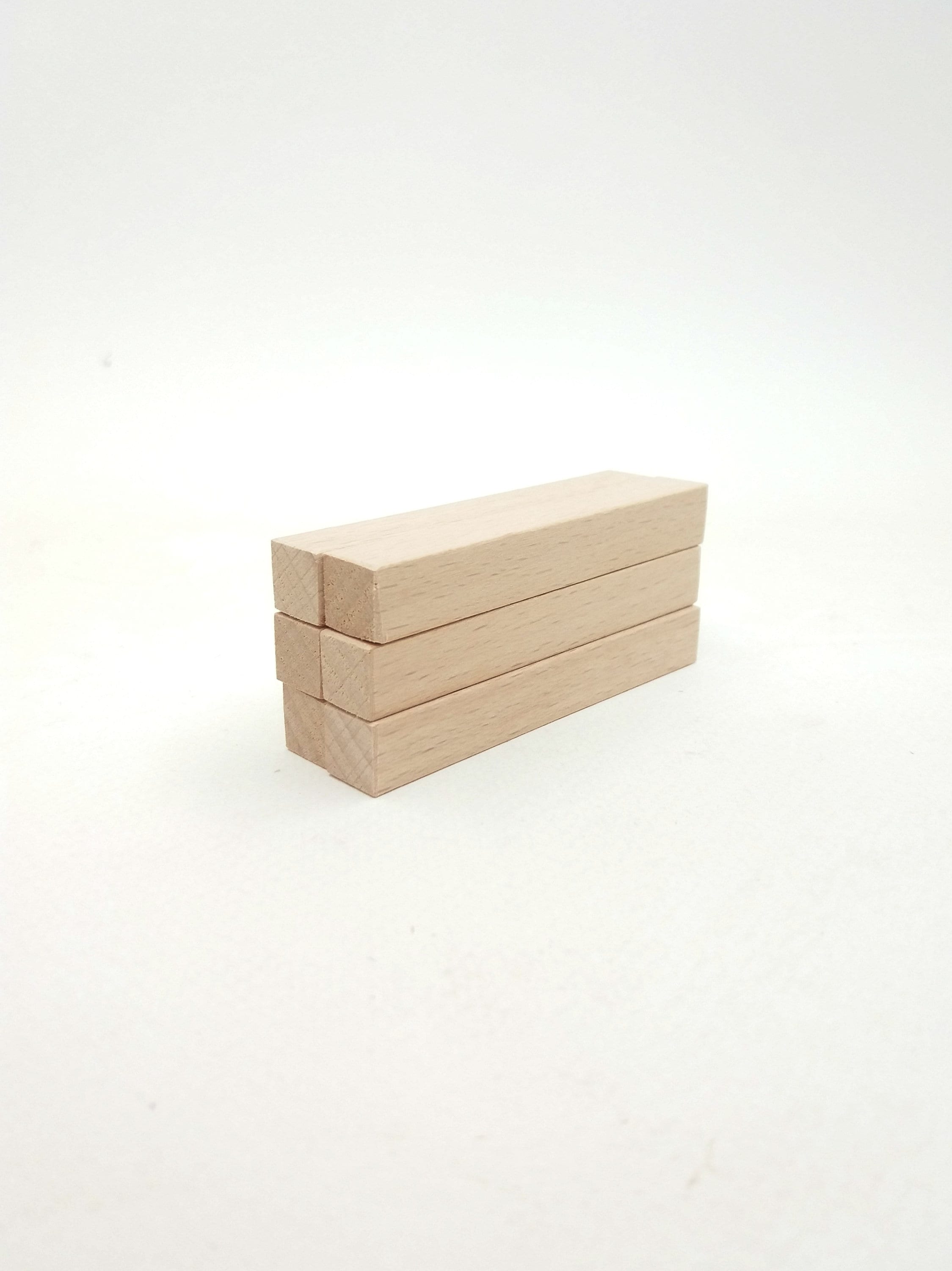 10 Unfinished Wood Rectangles Wooden Rectangles DIY Craft - Etsy