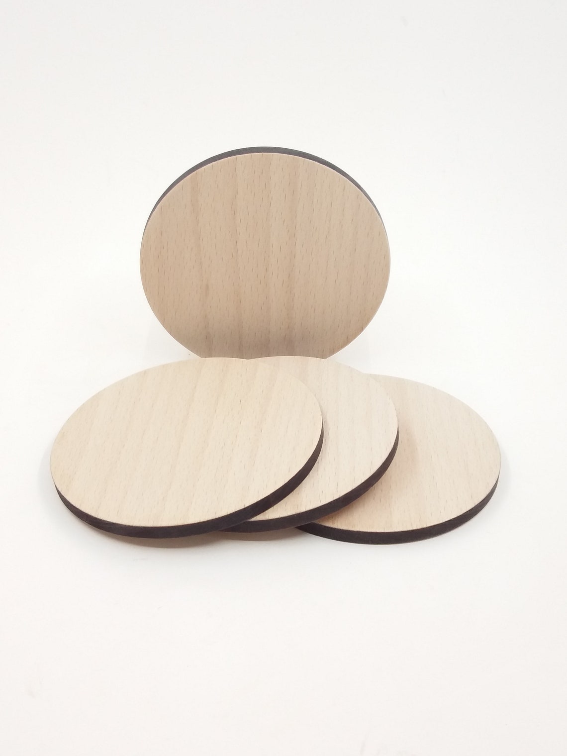 Wood Circle Blanks 4 Inch Wooden Unfinished Blank Circles - Etsy