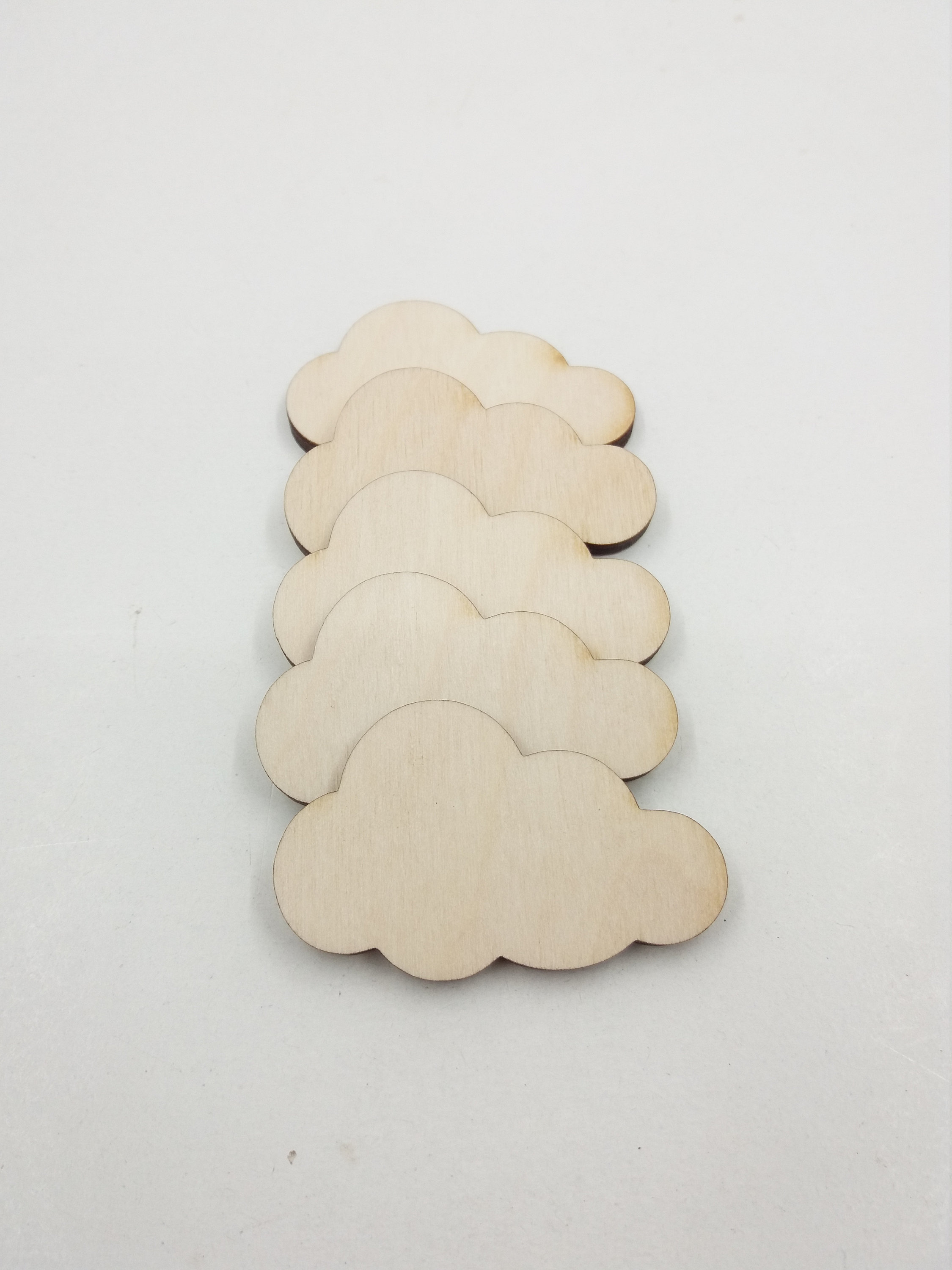 10 Cloud shape wood cloud shape laser cut cloud wood cloud | Etsy