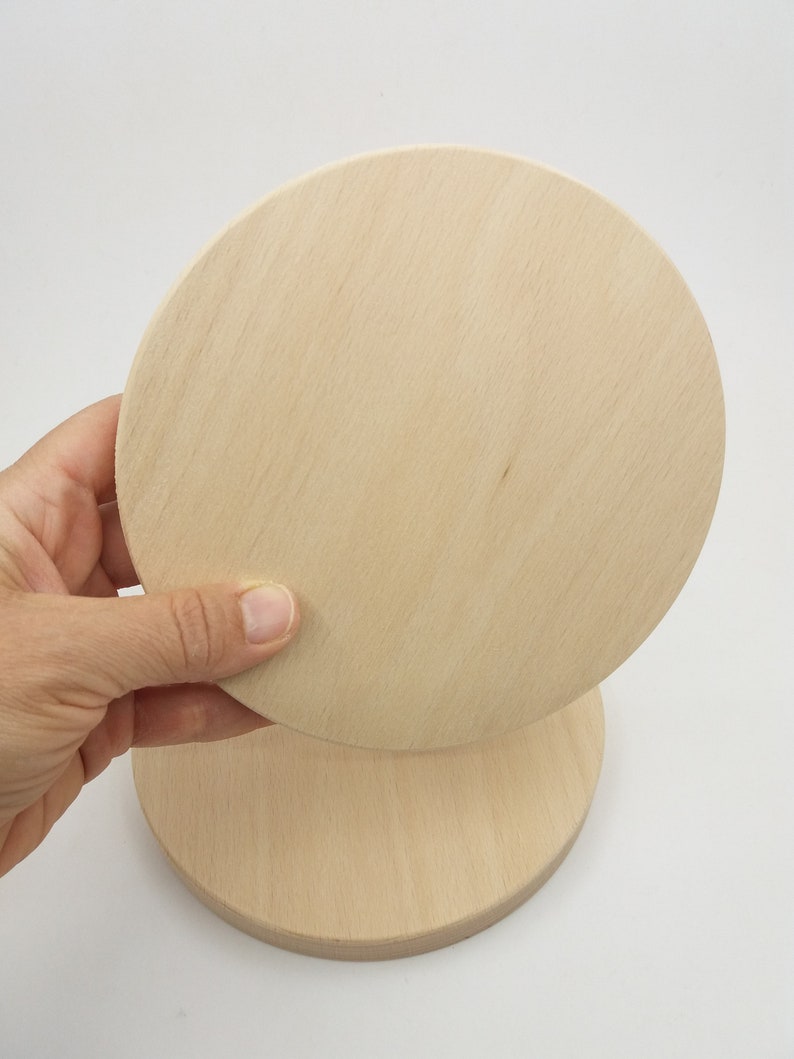 Wood Craft Circle Shape 15cm Diameter 15mm Thick Unfinished - Etsy