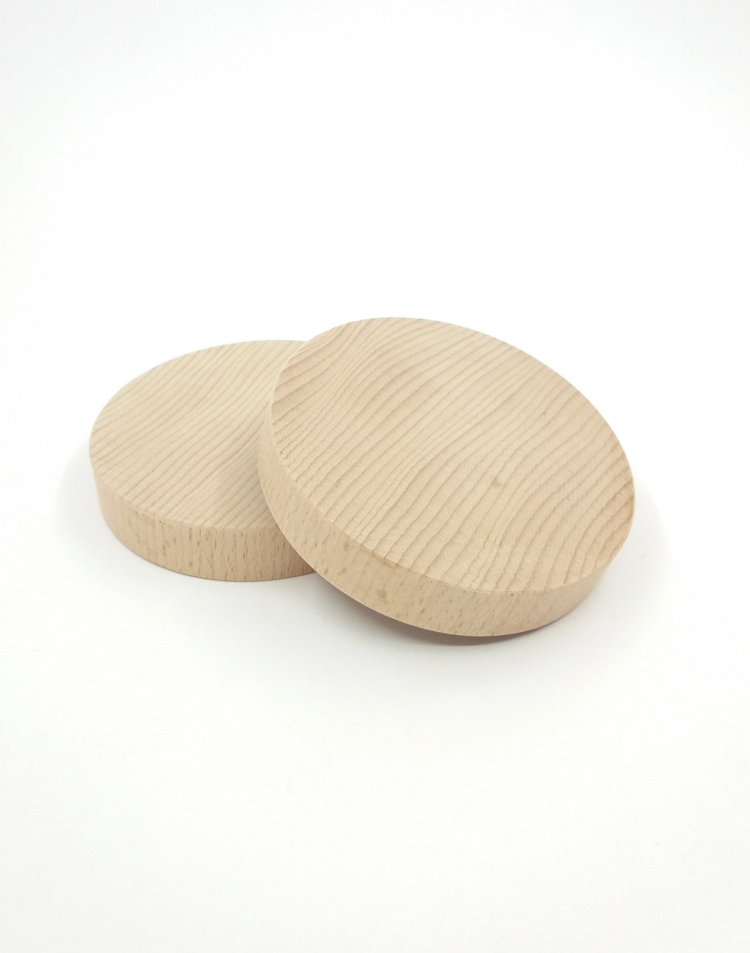Bois rond découpé 8,6 cm, Grands disques ronds ronds en bois non finis ...