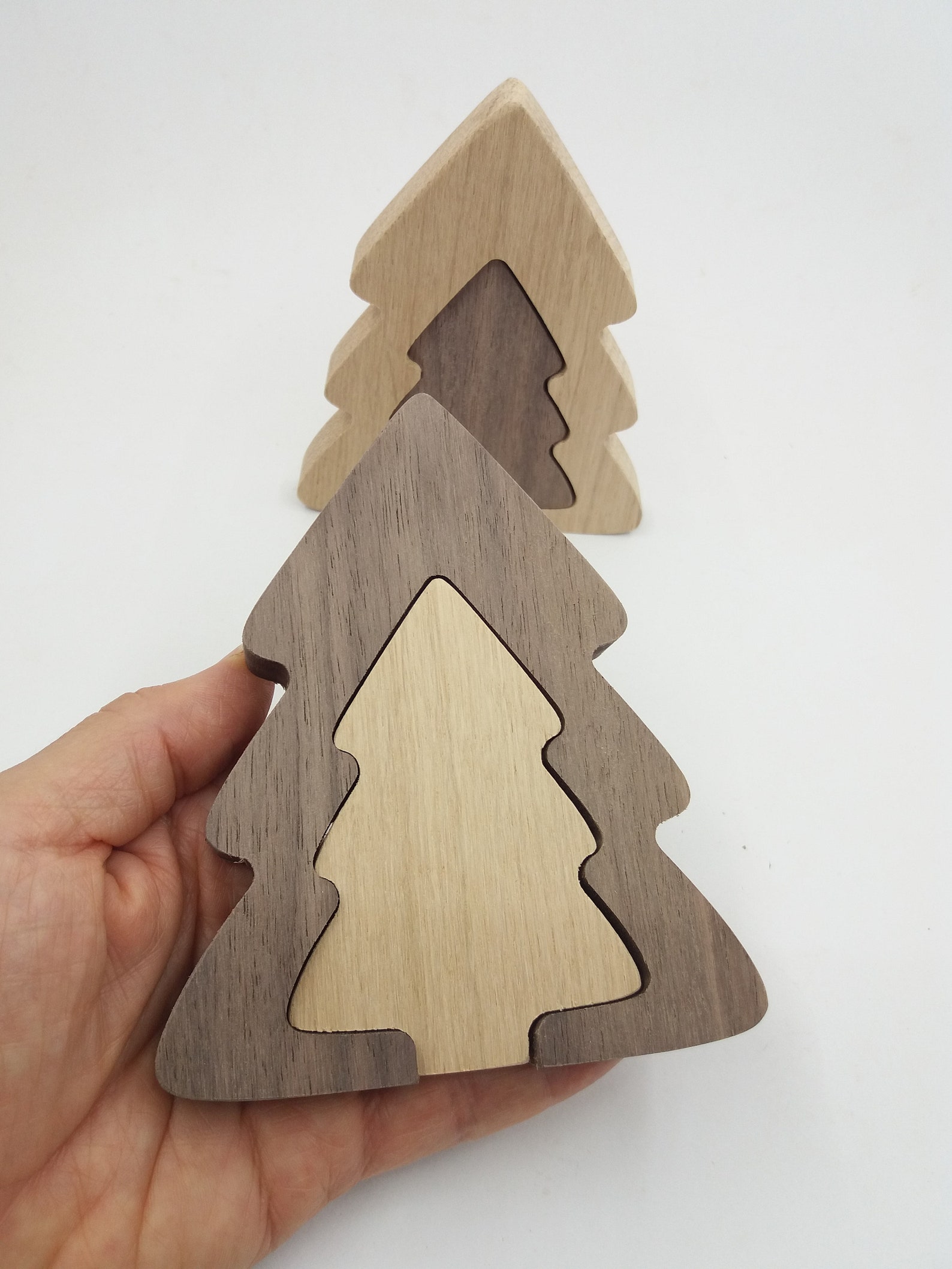 Decorative Wood Tree Wooden Tree Shape Tiered Wooden Trees - Etsy