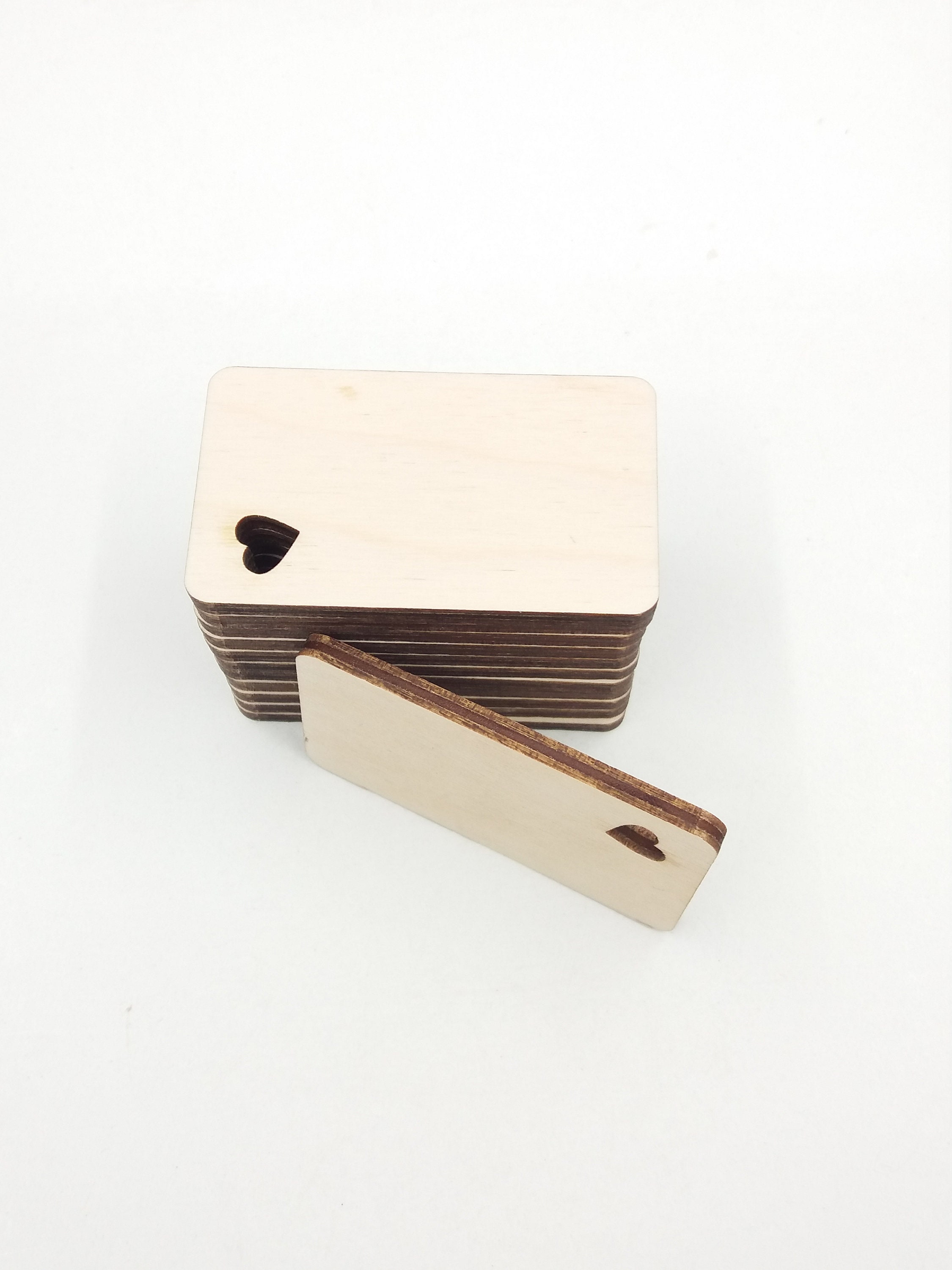 5 Blank Wooden Gift Tags Blank Wooden Tags Blank Wood Cards - Etsy