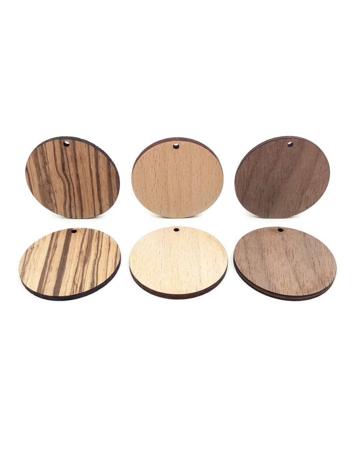 Wood Unfinished Circle Blanks Wooden Circles Supplies for | Etsy