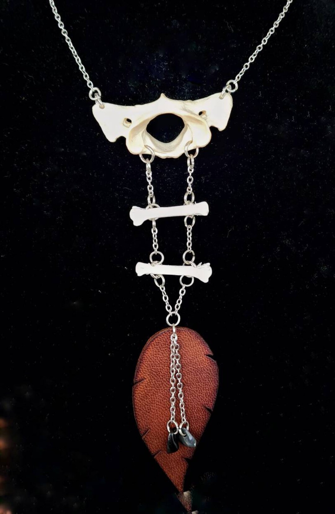 Red Fox Bone Necklace - Etsy