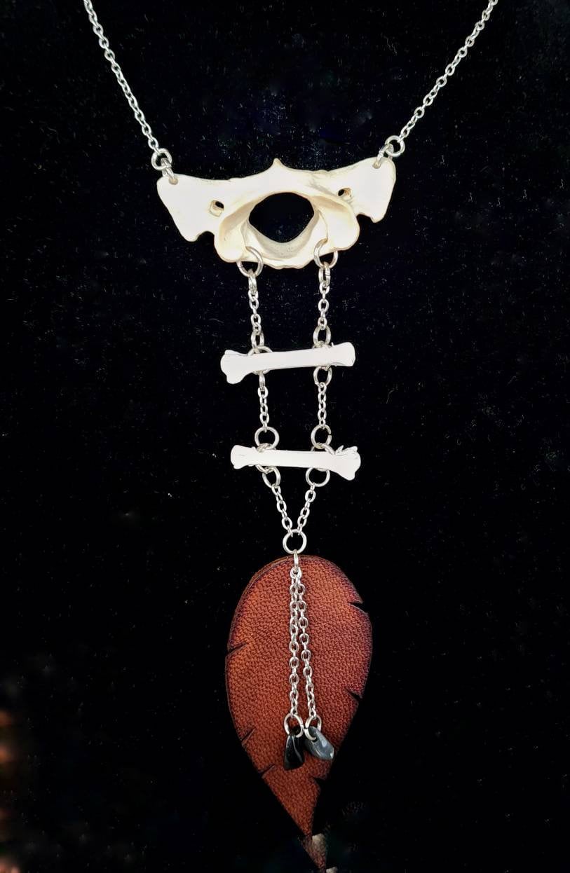 Red Fox Bone Necklace - Etsy