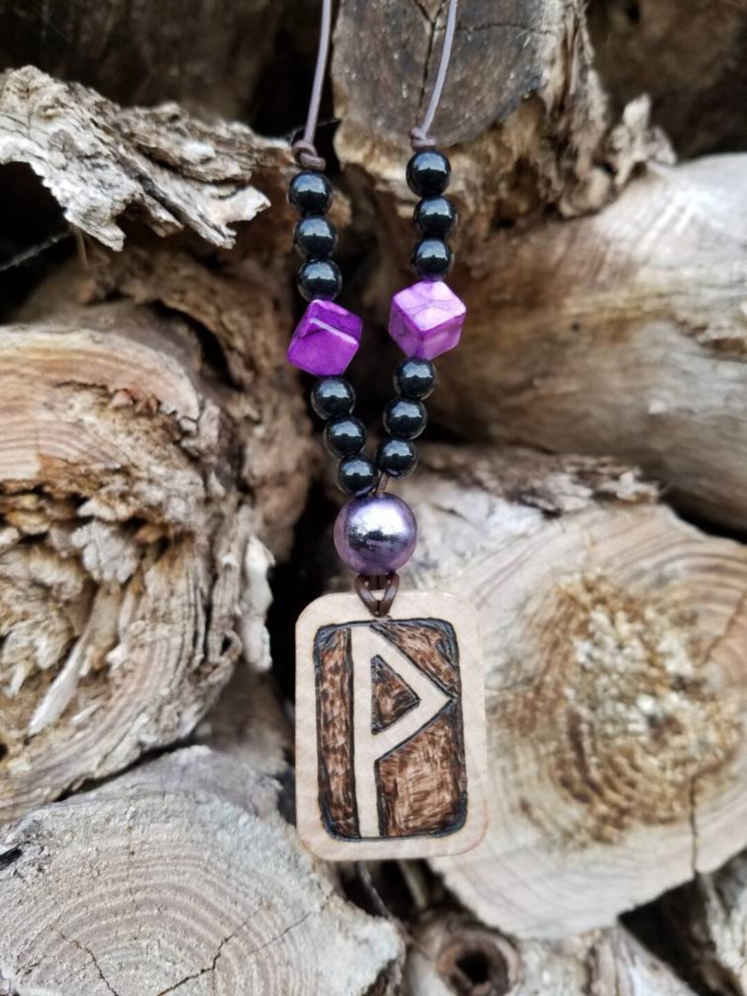 Viking Rune Pendant Necklace - Etsy