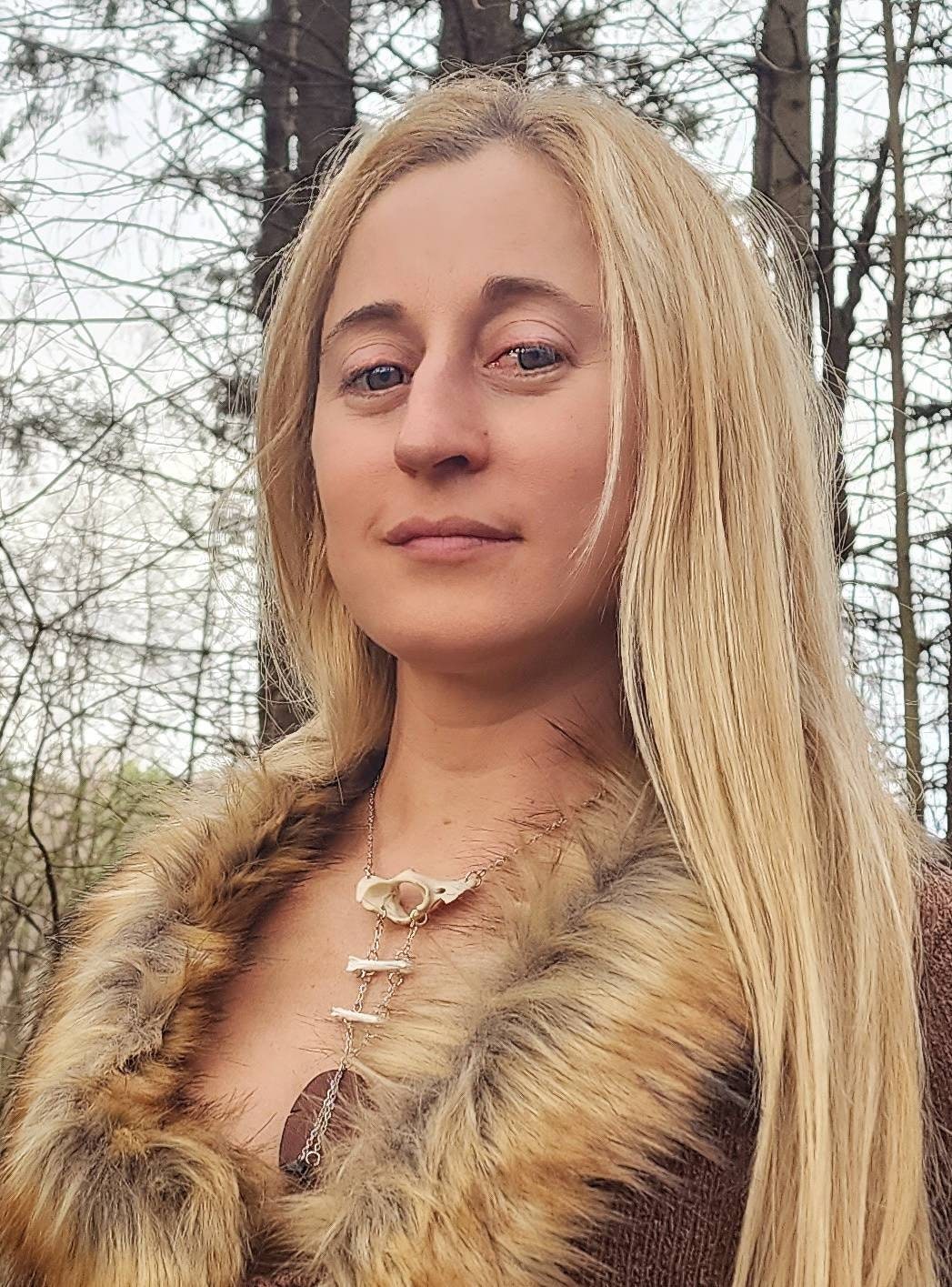 Red Fox Bone Necklace - Etsy