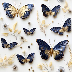 Digital Paper Seamless Repeating Patterns Bundle, Commercial Use Prints ...