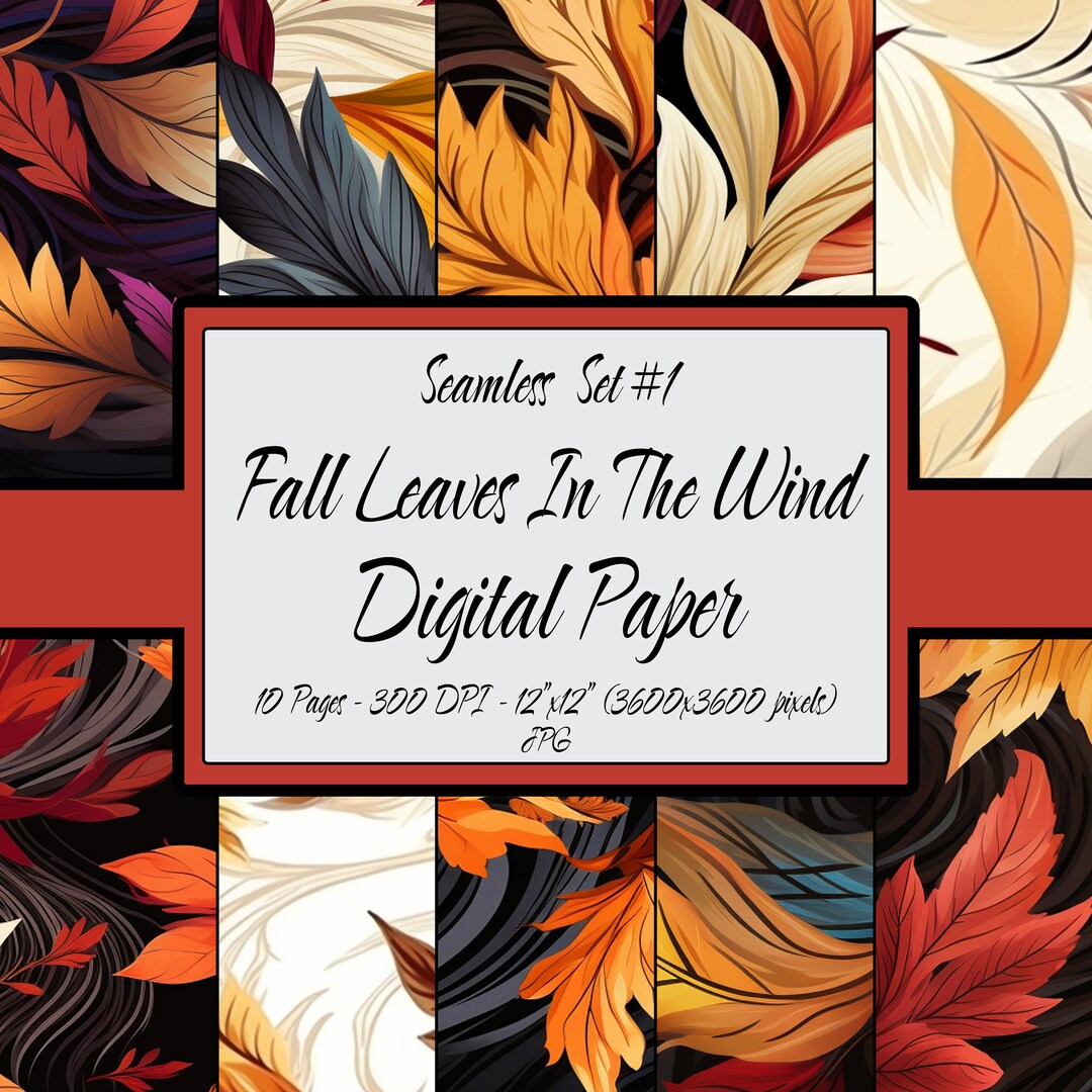 Digital Paper Seamless Repeating Patterns Bundle, Commercial Use Prints ...