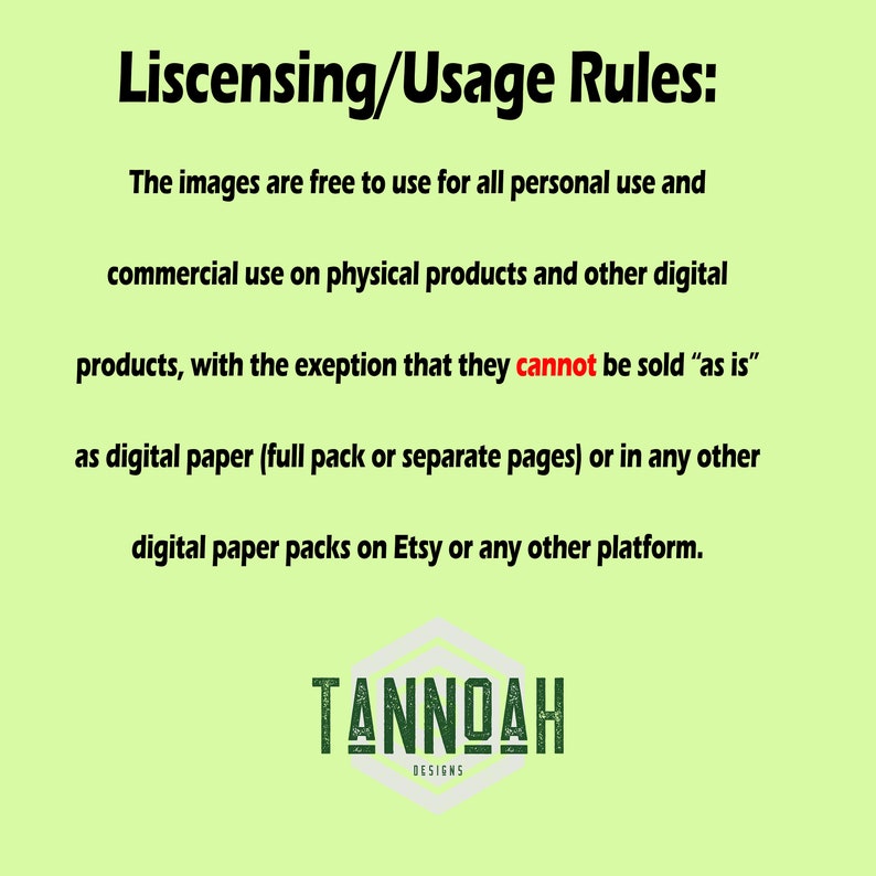 Digital Paper Seamless Pattern Bundle, 10 Print Set Commercial Use ...