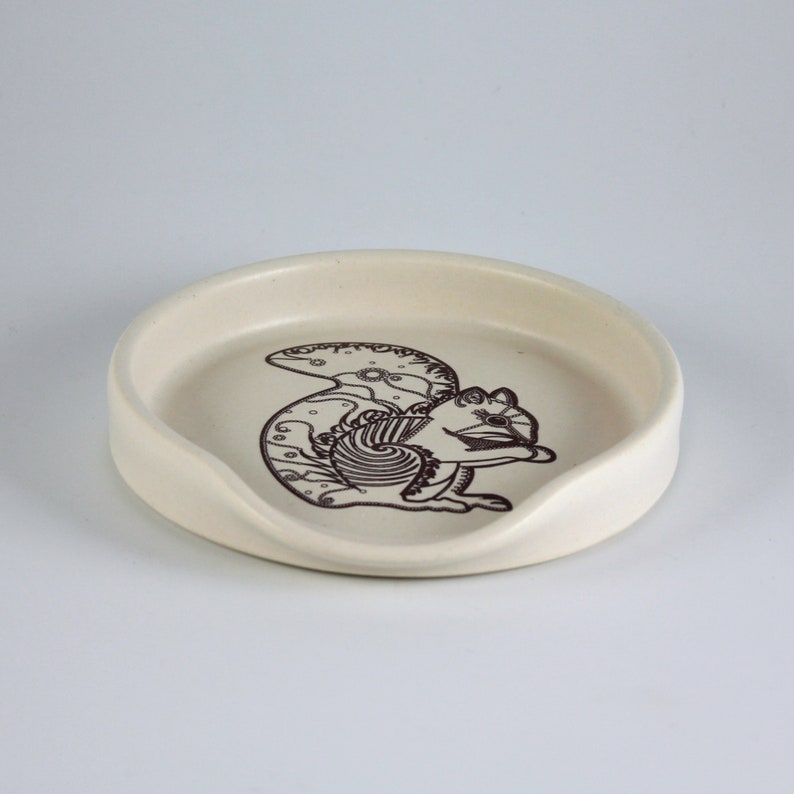 Squirrel Handmade Ceramic Spoon Rest - Etsy