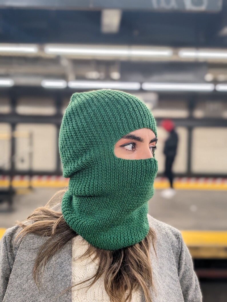 Knit Balaclava, Alpaca Balaclava, Peruvian Ski Mask, Alpaca Wool ...