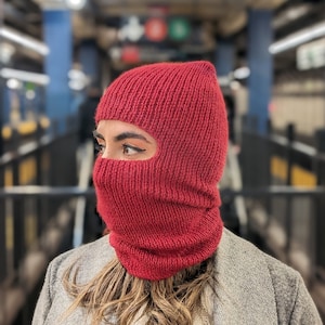 Knit Balaclava, Alpaca Balaclava, Peruvian Ski Mask, Alpaca Wool ...