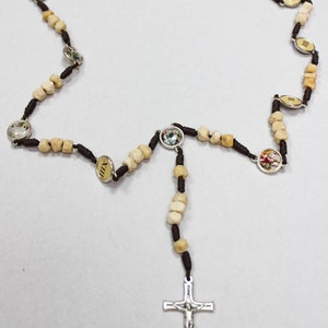 Chaplet of the Way of the Cross Stone Beads, Stations of the Cross ...