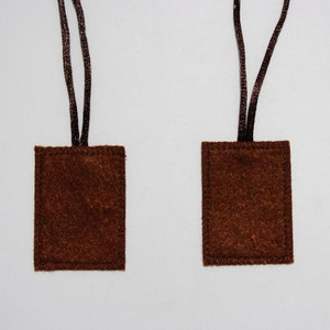 The Scapular of Saint Joseph and the Symbol St. Joseph Brown Wool Cord ...